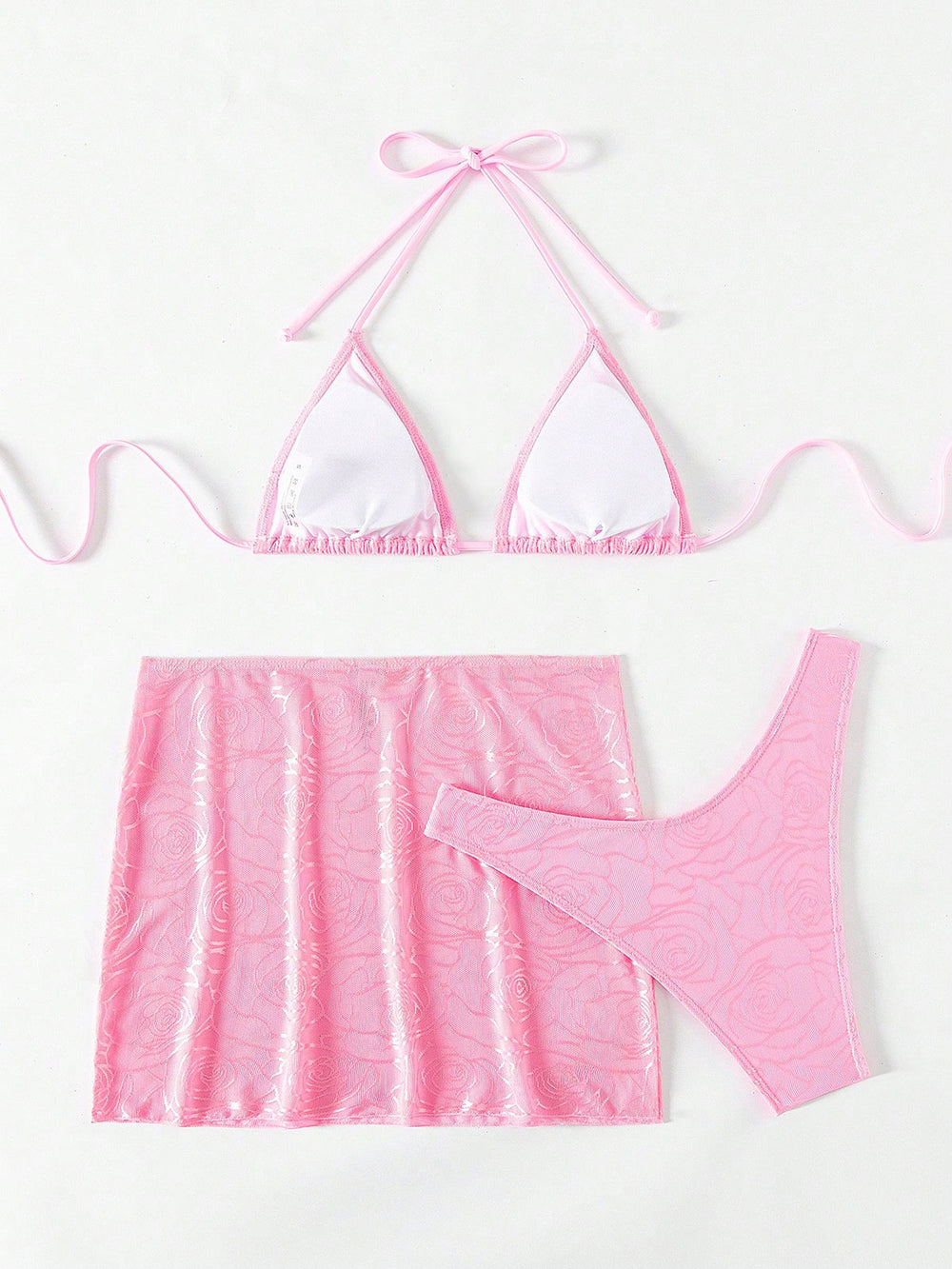 Women’s Three-Piece Swimsuit Sets - Bikini Tops, Bottoms & Cover-up ...